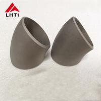 China ASTM B16.9 Gr2 Gr7 Gr12 Titanium Elbow 45 90 180 for sale