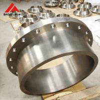 China Gr5 Gr7 Gr12 Titanium Slip On Flange Class 150 to Class 1500 for Pipe Fittings Connection 1/2