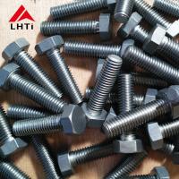 China Gr2 Hex Angle Titanium Bolts And Nuts 7/16''-28 Length 1'' ANSI B18.2.1 for sale