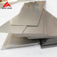 China Gr2 Flat Titanium Sheet Plate 1mmx100mmx2000mm Polished Surface ASTM B265 for sale