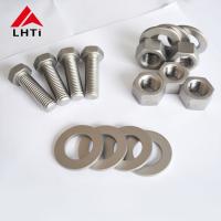 China Hexagon Titanium Bolts Nuts , Grade 2 Titanium Fasteners Anti Corrosion for sale