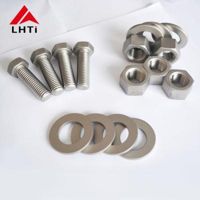 China Hexagon Titanium Bolts Nuts , Grade 2 Titanium Fasteners Anti Corrosion for sale