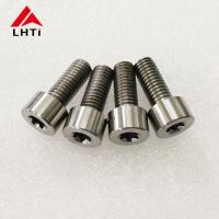 China Titanium Socket Allen Head Cap Screws CNC Finished Gr2 DIN 912 M8 for sale