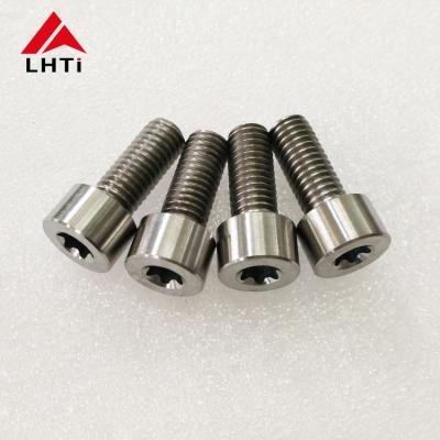 China Titanium Socket Allen Head Cap Screws CNC Finished Gr2 DIN 912 M8 for sale
