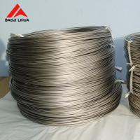 China Pure Titanium Alloy Wire AWS 5.16 Gr1 Gr2 Gr5 Gr7 Gr9 Gr12 0.1mm-7.0mm Industrial for sale