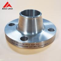 China Gr 2 Titanium Weld Neck Flanges Raised Face WNRF 2