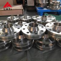 China Gr2 Titanium Weld Neck Flange WNRF ANSI B16.5 for sale