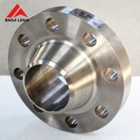 China ASME B16.5 Class150-Class2500 WN Gr7 Gr12 Titanium Welding Neck Flange for sale