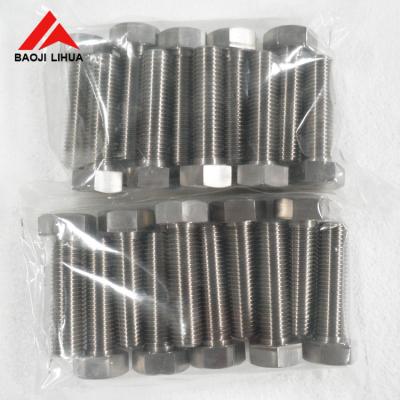 China Corrosion Resistant DIN933 DIN934 Titanium Hex Bolt and Nut for sale
