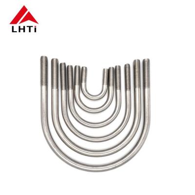 China ASME B381 Diameter 8mm Gr2 U DN32 Titanium Bolts Nuts for sale