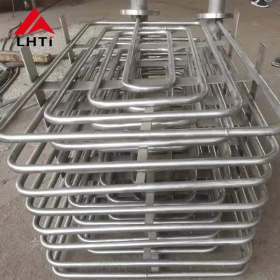 China Condenser ASME B338 Grade 2 Coil Titanium Tube Bending for sale