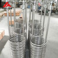 China Grade 9 Titanium Seamless Coil Tube OD 10mm for sale