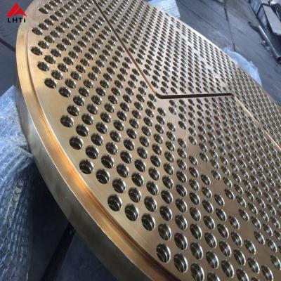 China ASME B265 Titanium Equipment Titanium Tubesheet For Heat Exchanger for sale