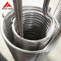 China Spiral Double Titanium Tube Heat Exchangers Coil Evaporator for sale