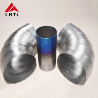 China titanium bend/ elbow price Gr2/TA1 exhaust Titanium bends 45 Degree 90 Degree 180 Degree Titanium Elbow for sale