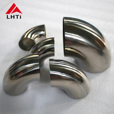 China Gr5 Titanium Elbow For Bend Pipe Fitting Connetion for sale