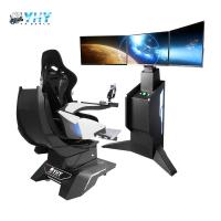 China Virtual Reality Flight Simulator Games Vr Headset Big Screens Logitech X52 Stick Flying 360 Chair for sale