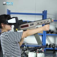 China YHY Coin Operated Virtual Reality Shooting Arcade Game Machine 9d Vr Shoot Games Gun Battle VR Shooting Simulator for sale