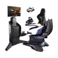 China Steering Wheel Racing Simulator Cockpit Training Center Realistic Vr Racing Games for sale