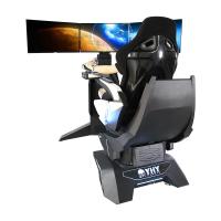 China Black Blue Flying Games Vr 360 Rotate Joystick Stick Virtual Reality Motion Simulator for sale