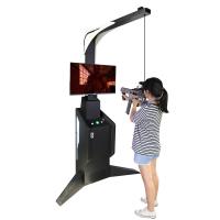 China Virtual Reality Gun Battle Games Standing Walker 9D VR Arcade Game for sale