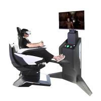 China 1 Person Roller Coaster VR Chair Cinema 9D Vr 360 Simulator Game Machine for sale