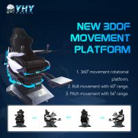 China All Aluminum Alloy Virtual Reality Roller Coaster Simulator Game Machine In 9D Vr 360 for sale