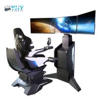 China Metal 9D  Cinema Game Plane Aircraft Virtual Reality Pilot Simulator for sale