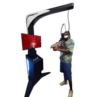 China 1 Person 9d VR Battle Simulator Shooting Game With 32 Inch Touch Screen for sale