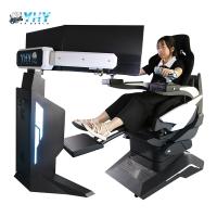 China 3 Screens Vr Rc Plane Simulator Chair Goggles Virtual Reality Experience for sale