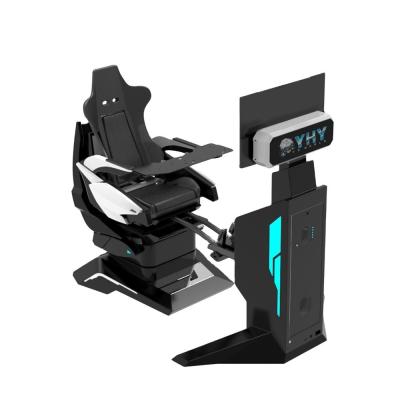 China Inflatable 9d Virtual Reality Cinema Roller Coaster Vr Simulator 1 Passenger Indoor Park for sale