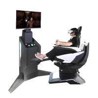 China 1000W Black Aluminum Alloy AR VR 360 Chair Game Machine 9d Egg VR Cinema for sale