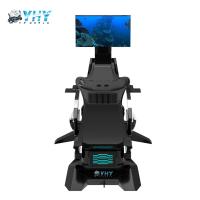 China Inflatable 9d Virtual Reality Cinema Roller Coaster Vr Simulator 1 Passenger Indoor Park for sale