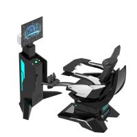 China 1000W 360 Rotating VR Chair Simulator For All Aluminum Alloy Roller Coaster for sale