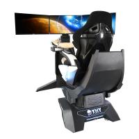 China Virtual Reality Headset Flight Simulator Games 3 Axis 360 Chair Joystick Stick for sale