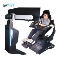 China 4D VR Racing Simulator 3 Dof Motion 1 Player All Aluminum Alloy Steering Wheel for sale