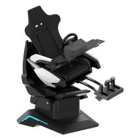 China Motion Simulator Vr Racing Game With Steering Wheel Games For City Park 32 Inches Screen for sale
