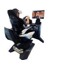 China Realistic Vr Racing Games With Steering Wheel Driving Arcade Game Machine for sale