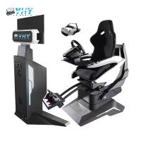 China Motion Simulator Vr Racing Game With Steering Wheel Games For City Park 32 Inches Screen for sale
