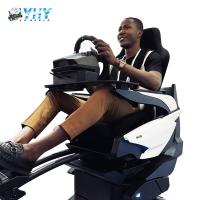 China Fiberglass 3 Screens Vr Racing Car Simulator 9d Game Machine Car Vr Ar Mr Equipment for sale