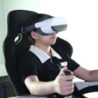 China Vr Flight Simulator Chair Indoor Gaming 360 Degree Rotation for sale
