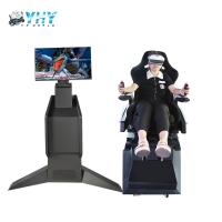 China 9D Vr Motion Simulator Chair Game Equipment With Joystick Rotation Machine for sale