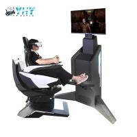 China 9D Vr Motion Simulator Chair Game Equipment With Joystick Rotation Machine for sale
