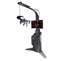 China 1000W Vr Shooting Range Simulator 32inch 9d Gun Battle Standing For Small Spaces for sale
