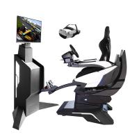 China Training Vr Driving Simulator Game VR Glasses Car Game Machine Racing Seat For Learners for sale