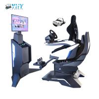 China 135KG Virtual Reality Driving Simulator Racing Adjustable Telescopic Pedal 9D VR F1  3 Dof 42 Inch for sale