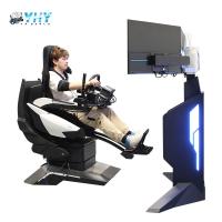 China Game All Aluminum Alloy Steering Wheel 3 Screens VR Racing Simulator Shopping Mall for sale