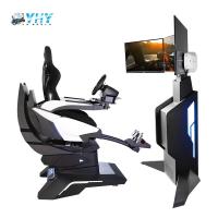 China 1100W 4D Vr Ride Game 9 Pcs 3 Screens Driving Vr Racing Simulator Chair For Kids for sale