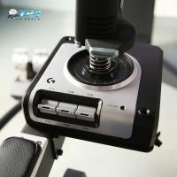 China 1100W Virtual Reality Flying Simulator Machine VR Monitor For Logitech X52 Joystick 9D for sale