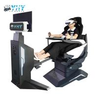China Virtual Reality Driving Games 1 Passenger 360 Degree Chair Vr 360 Flight Simulator for sale